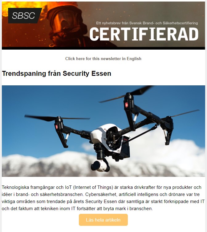 SBSC nyhetsbrev oktober 2022 - SBSC