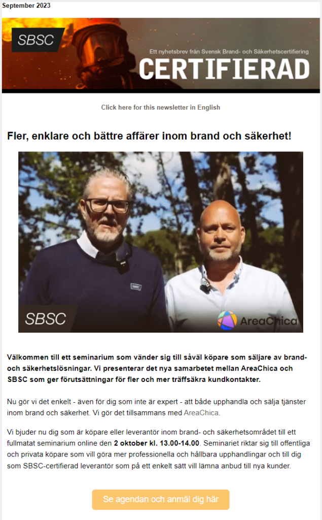 SBSC nyhetsbrev september 2023 - SBSC